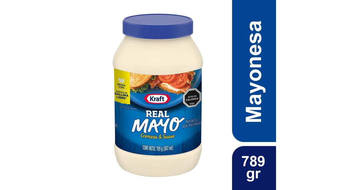 Kraft Mayonesa Regular Frasco 789 g (789 g.) | SoloTodo.cl