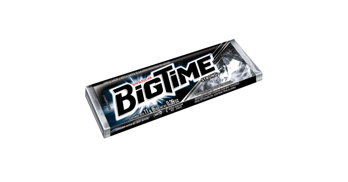 Arcor Bigtime Strong 11 g (11 g.) | SoloTodo.cl