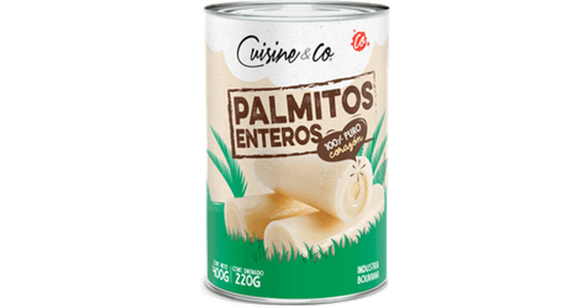 Cuisine & Co Palmitos Enteros (220 g.) | SoloTodo.cl