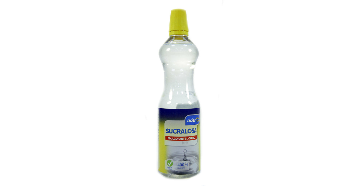 Lider Endulzante Líquido Sucralosa Botella 400 ml (400 mL.) | SoloTodo.cl