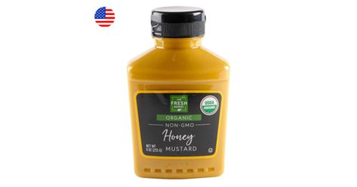 The Fresh Market Mostaza Orgánica Honey Mustard (255 g.) | SoloTodo.cl