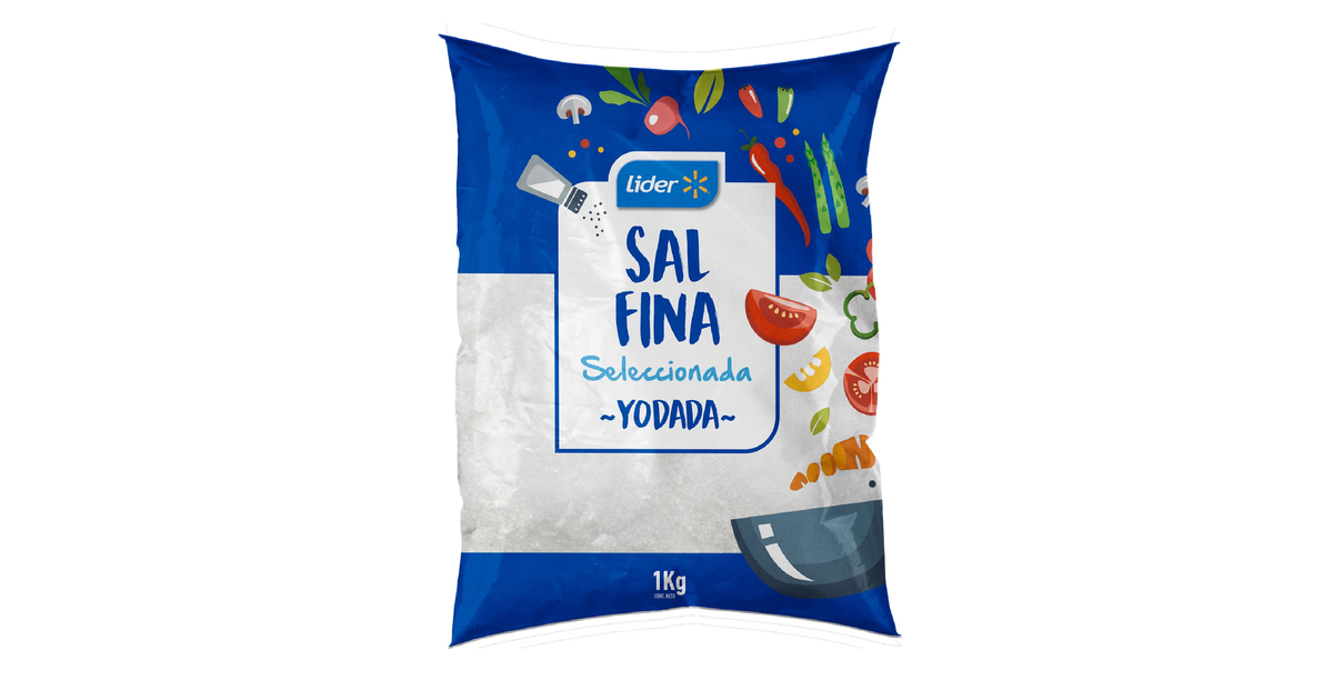 Lider Sal Fina Seleccionada (1000 g.) | SoloTodo.cl