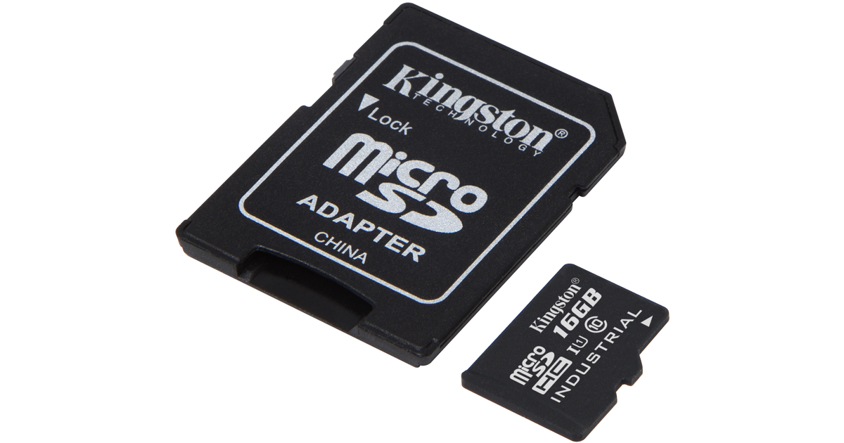 Kingston Industrial Grade microSDHC / microSDXC 16 GB Class 10 / UHS ...