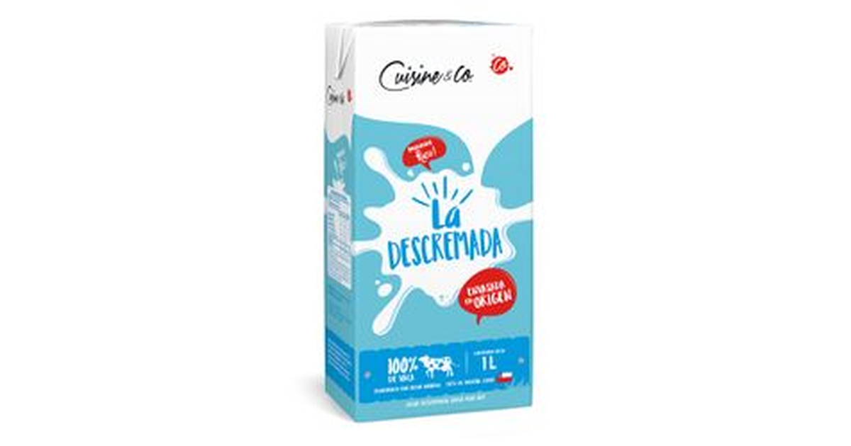 Cuisine & Co Leche Descremada (1000 mL.) | SoloTodo.cl