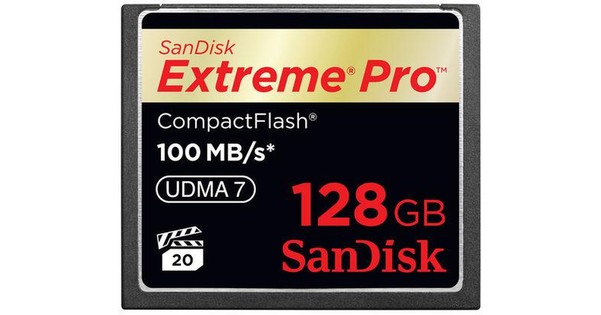 SanDisk Extreme Pro CompactFlash 128 GB CompactFlash (SDCFXP-128G-X46 ...