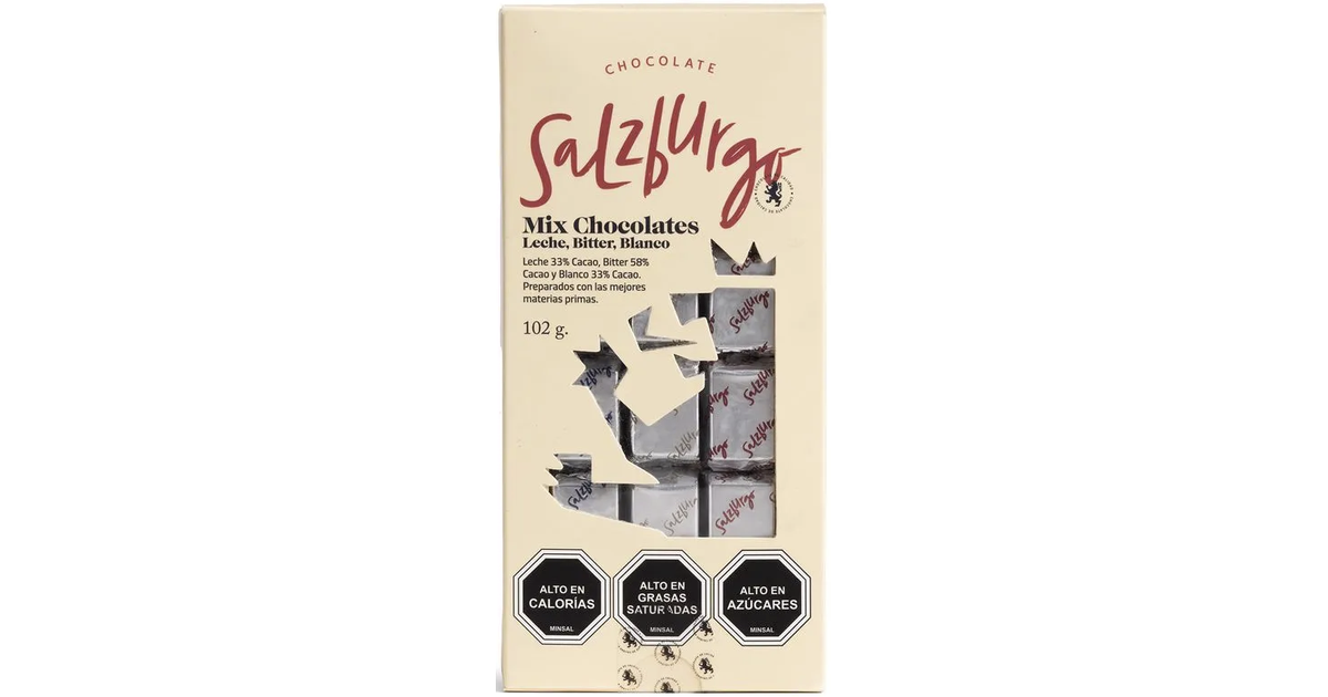 Salzburgo Chocolate Surtido Caja (15 un. / 102 g.) | SoloTodo.cl