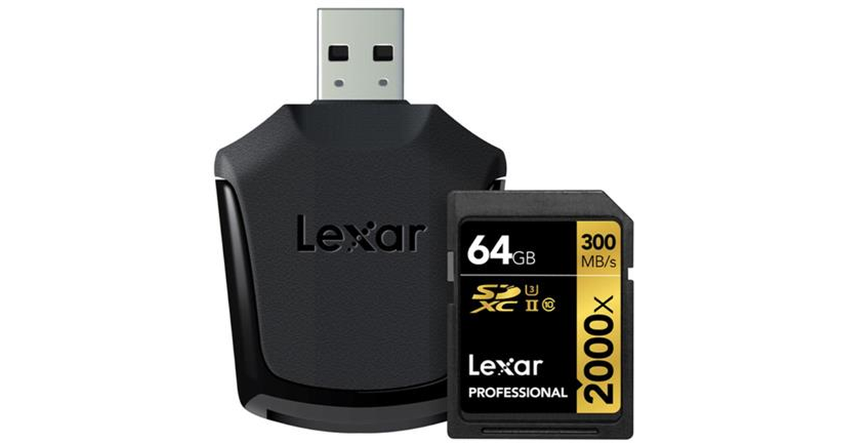 Lexar Professional SDHC / SDXC 64 GB Class 10 / UHS Class 3 (U3 ...
