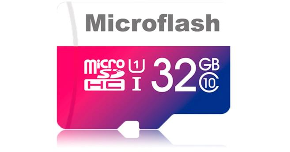 Microflash microSDHC / microSDXC 32 GB Class 10 / UHS Class 1 (U1 ...