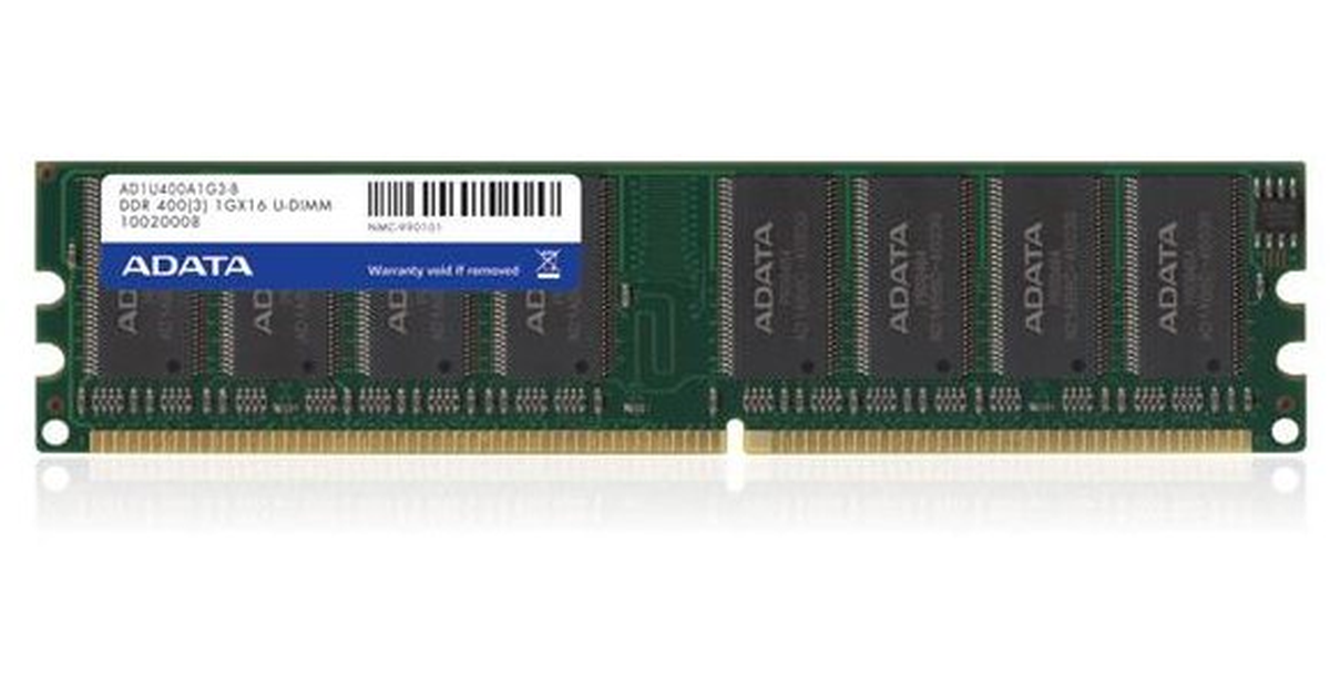 A-DATA (1 x 256MB | DIMM DDR-400) | SoloTodo.cl