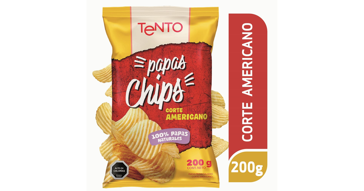 Tento Papas fritas corte americano (200 g.) | SoloTodo.cl