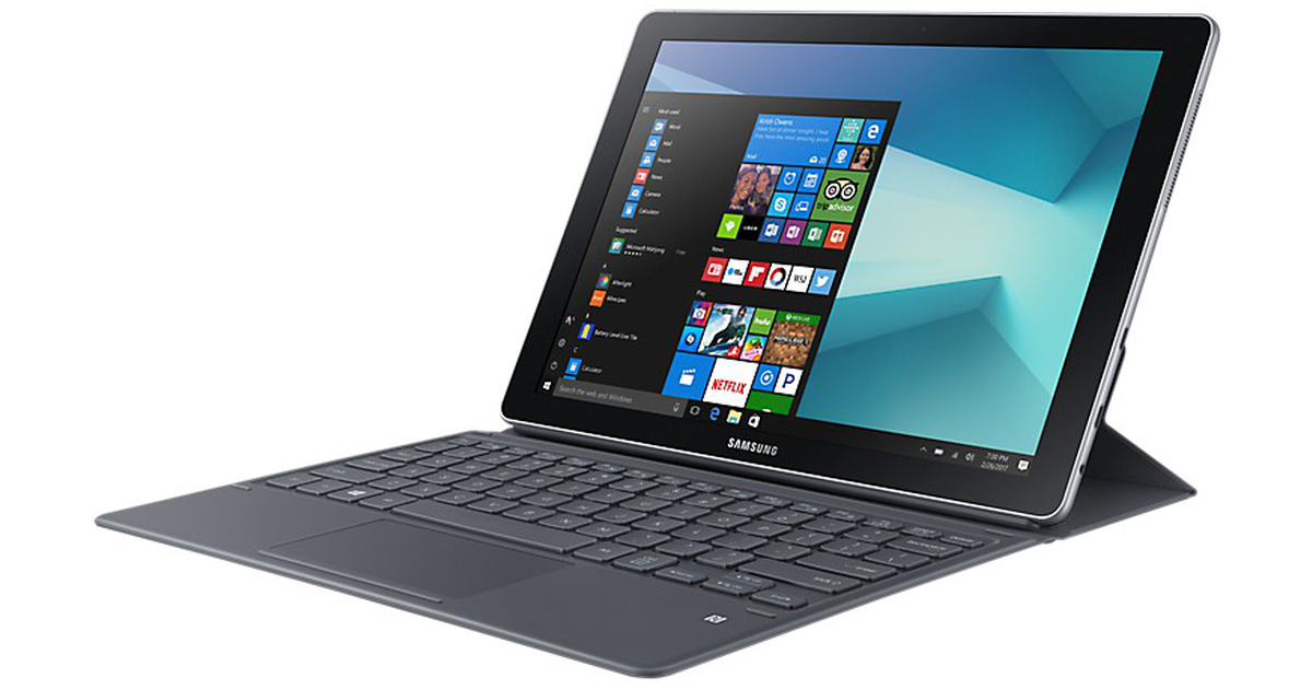 Samsung Galaxy Book 12 (W720 / 256 GB / Negro) [SM-W720NZKACHO] | SoloTodo.cl