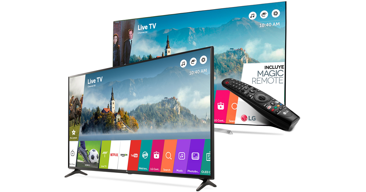LG OLED65B7P + LED 55" UHD 4K 55UJ6300 | SoloTodo.cl