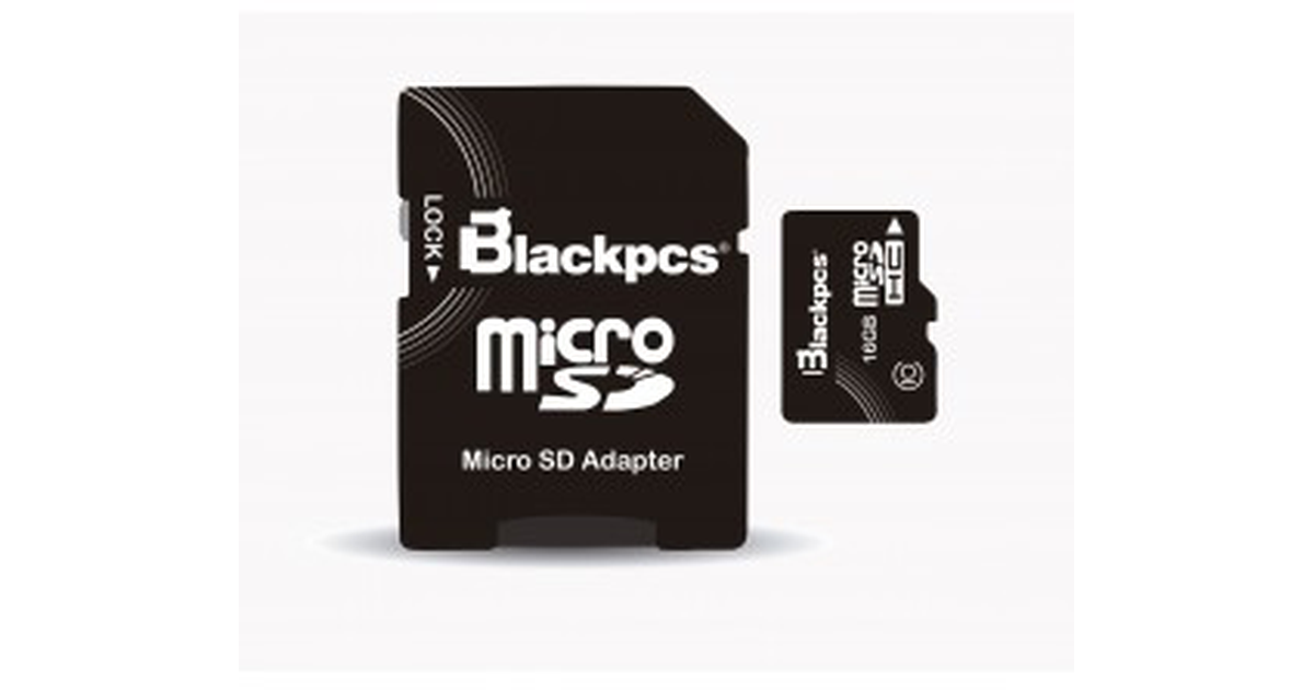 Blackpcs microSDHC / microSDXC 64 GB Class 10 / UHS Class 1 (U1 ...