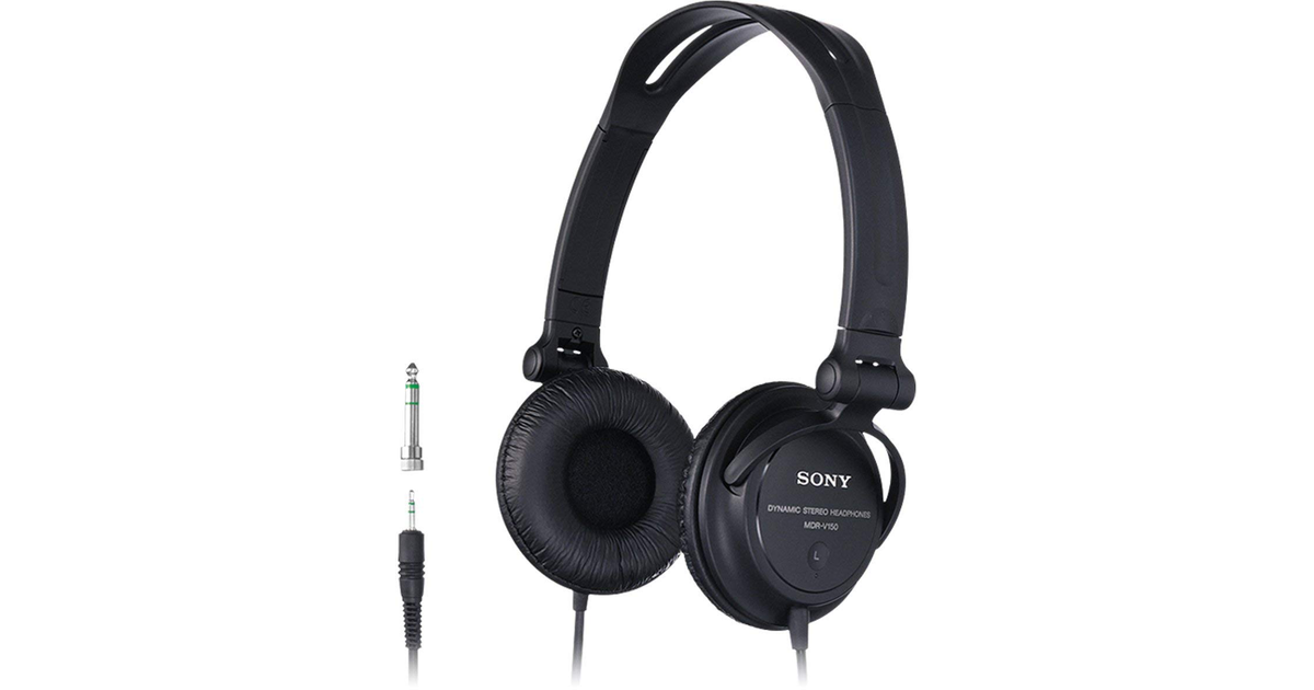 Sony MDR-V150 Dinamic Stereo Headphones - Black | SoloTodo.cl