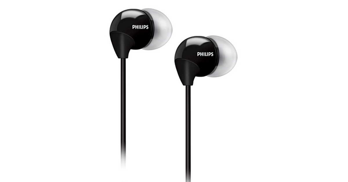 Philips SHE3590 In-Ear Headphones - Black (SHE3590BK/00) | SoloTodo.cl