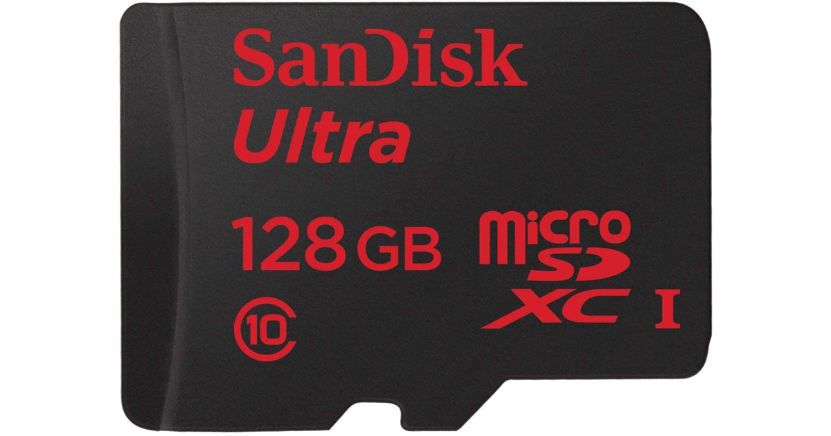 SanDisk Ultra microSDHC / microSDXC 128 GB Class 10 / UHS Class 1 (U1 ...
