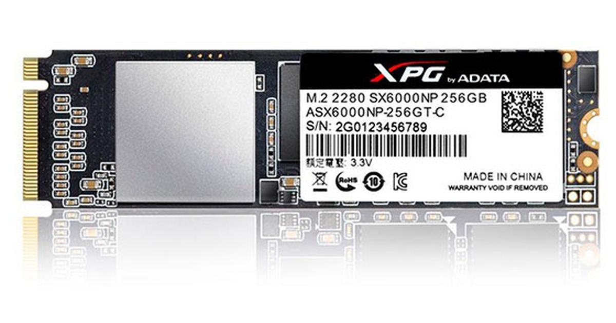 A-DATA XPG SX6000 256 GB (ASX6000NP-256GT-C) | SoloTodo.cl