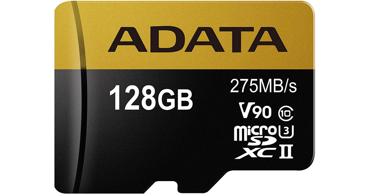 Adata Premier One microSDHC / microSDXC 128 GB UHS-II (Speed Class 3 ...