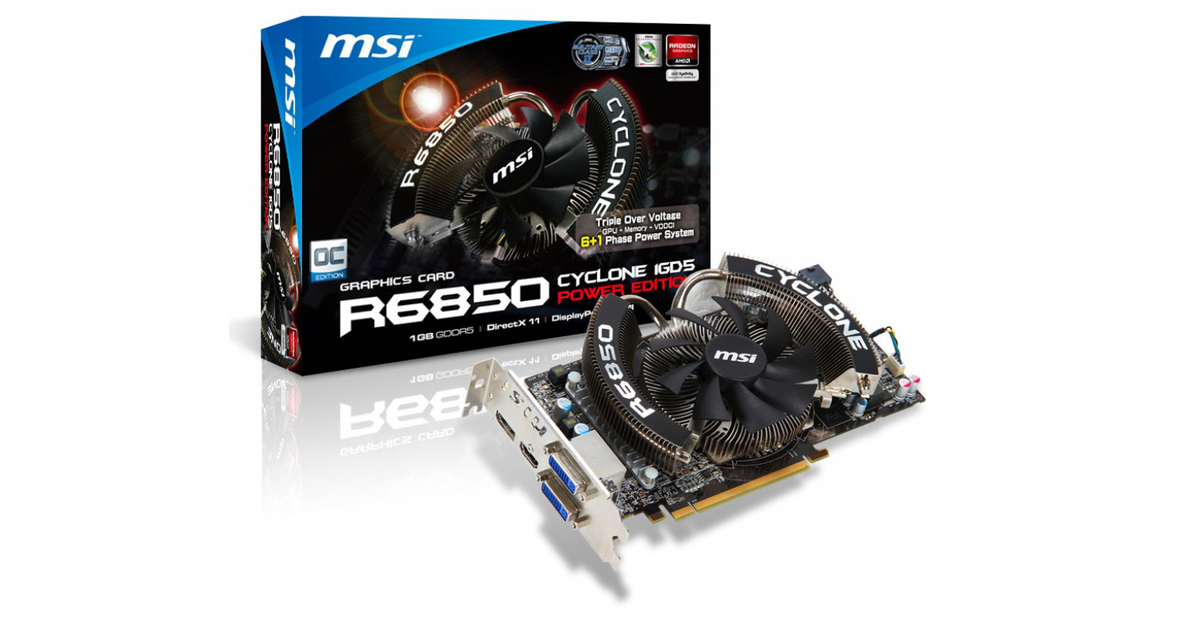 MSI R6850 Cyclone 1GD5 Power Edition | SoloTodo.cl