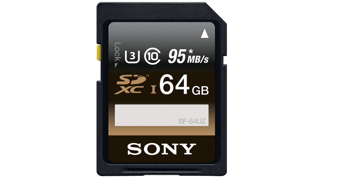 Sony SDHC / SDXC 64 GB Class 10 / UHS Class 3 (U3) / Video Class 30 ...