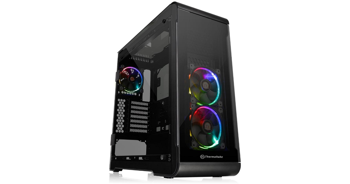 Thermaltake View 32 Tempered Glass RGB Edition (CA-1J2-00M1WN-00 ...