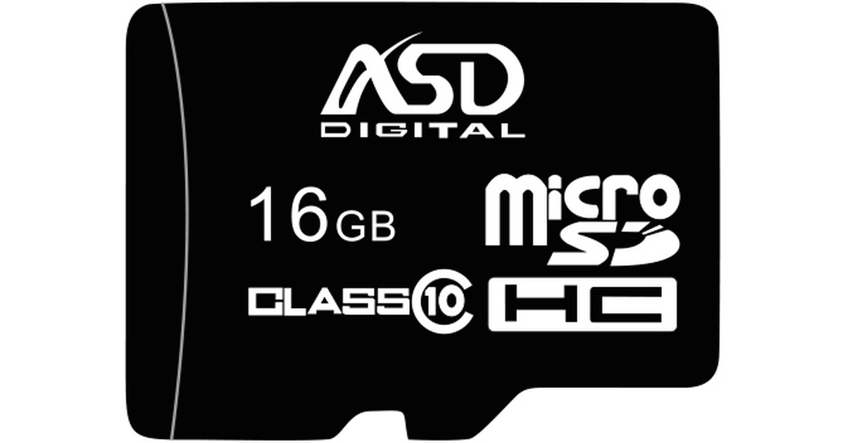 ASD Digital microSDHC / microSDXC 16 GB Class 10 / UHS Class 1 (U1 ...