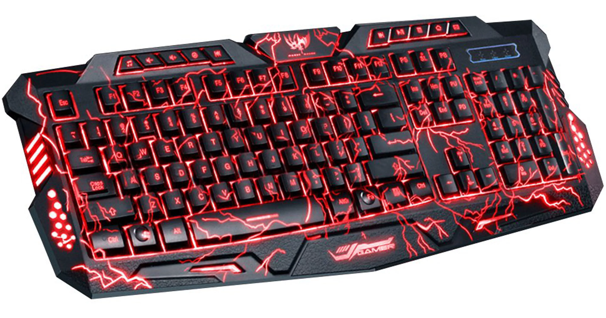 Trucase Wired Illuminated Gaming Keyboard (TCGK-1) | SoloTodo.cl