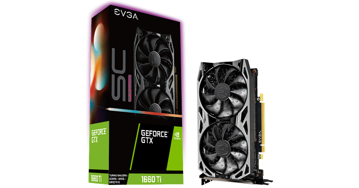 EVGA GeForce GTX 1660 Ti SC ULTRA GAMING [06G-P4-1667-KR] | SoloTodo.cl