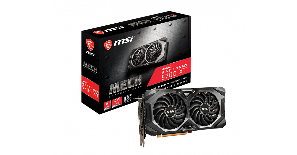 MSI Radeon RX 5700 XT MECH OC [RX 5700 XT MECH OC] | SoloTodo.cl