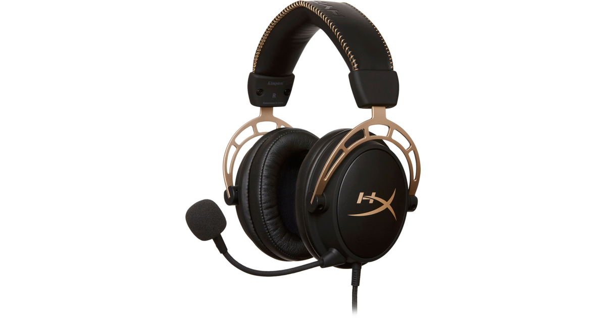 HyperX Cloud Alpha - Gold Edition (HX-HSCA-GD/NAP) | SoloTodo.cl