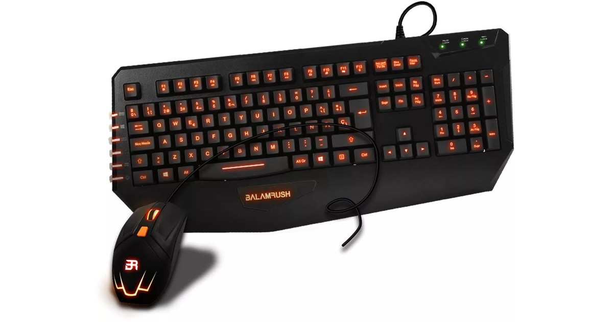 Balam Rush Kit Wired Mouse + Keyboard (BR-912884) | SoloTodo.cl