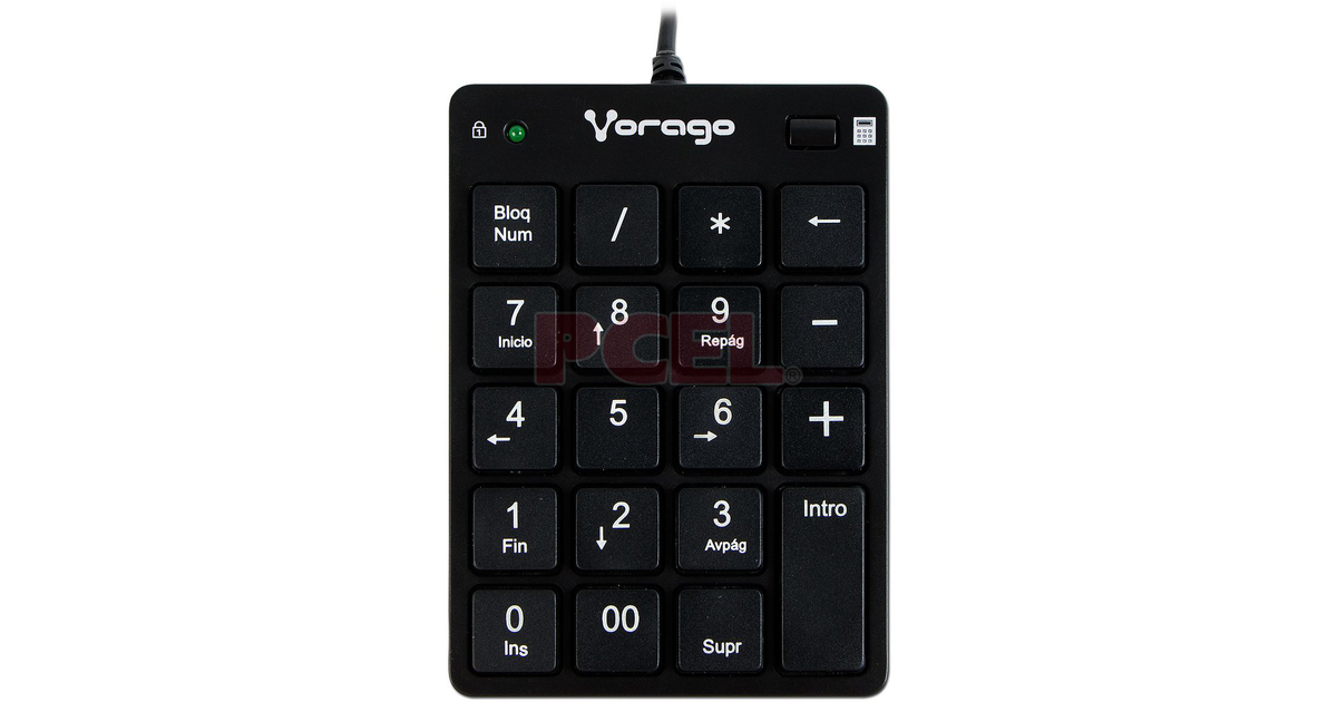 Vorago Numeric Keyboard (KB-105) | SoloTodo.cl