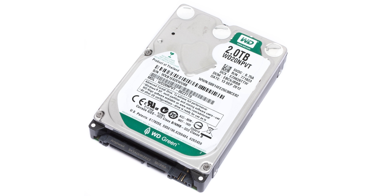 Western Digital Green 2 TB (WD20NPVT) | SoloTodo.cl