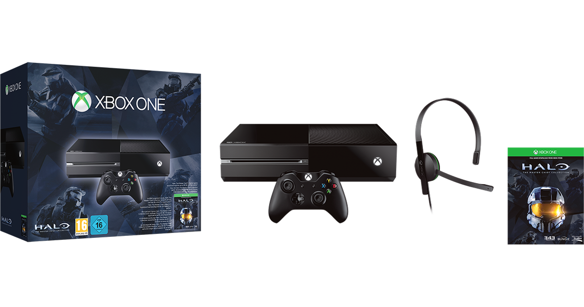 Microsoft Xbox One 500 GB Halo: The Master Chief Collection Bundle + 14 ...