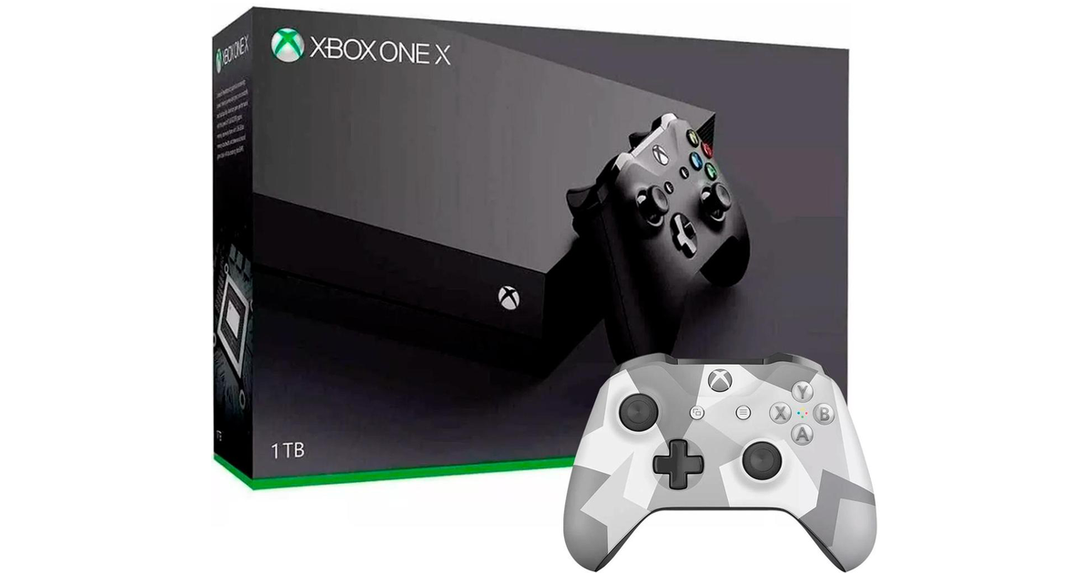 Microsoft Xbox One X 1 TB + Control Adicional (Winter Forces RF ...