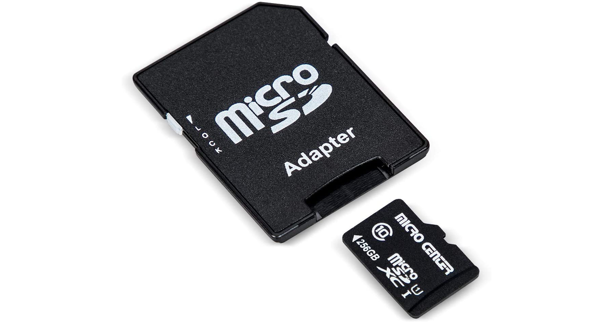 Inland microSDHC / microSDXC 256 GB Class 10 / UHS Class 1 (U1) / Video ...