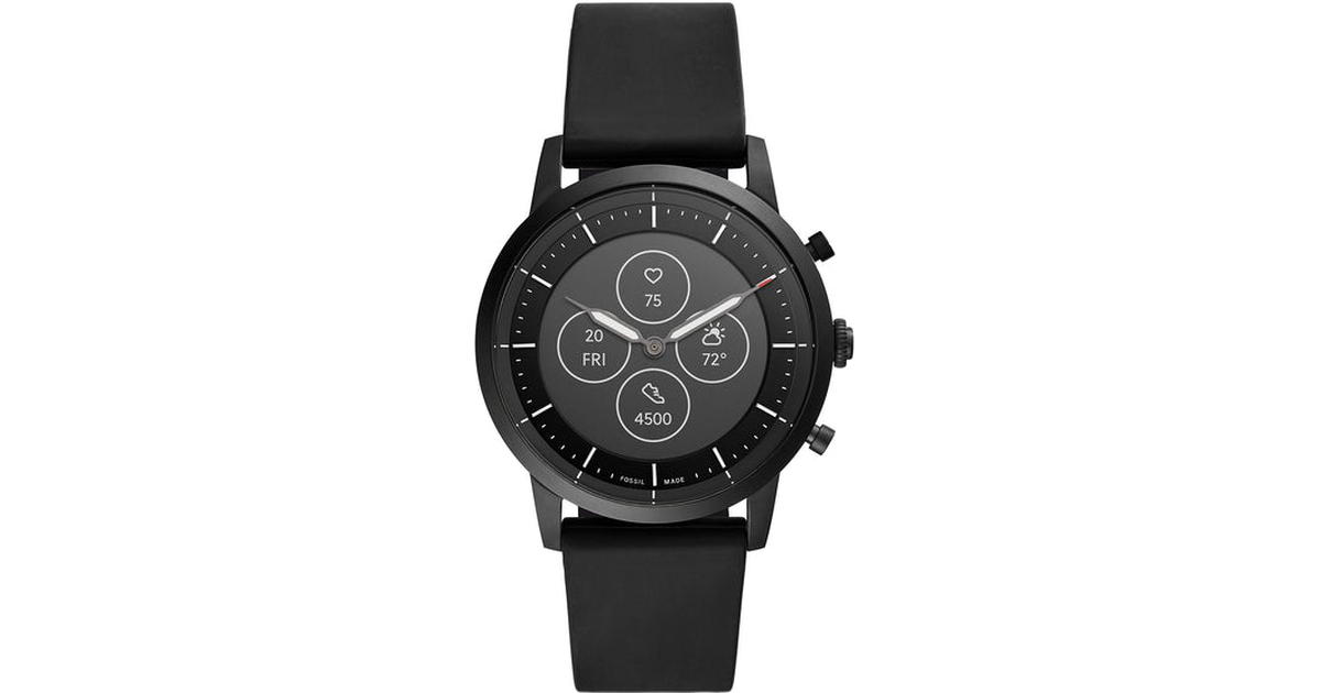 Fossil Hybrid Collider HR - Black Silicone (FTW7010) | SoloTodo.cl