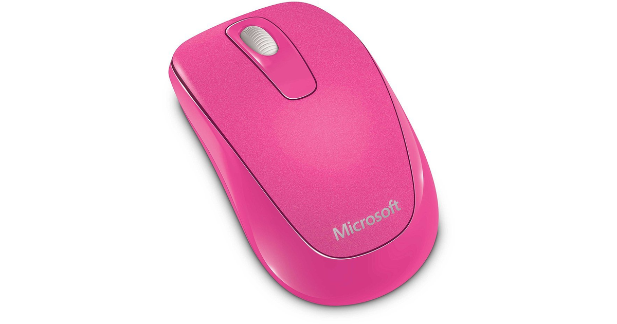Microsoft Wireless Mobile Mouse 1000 (Rosado) (2CF-00052) | SoloTodo.cl