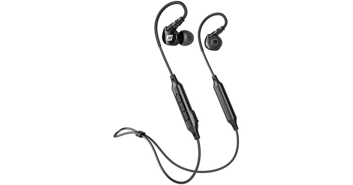 MEE Audio M6B Bluetooth Wireless Sports In-Ear Headset (EP-M6B-BK-MEE ...