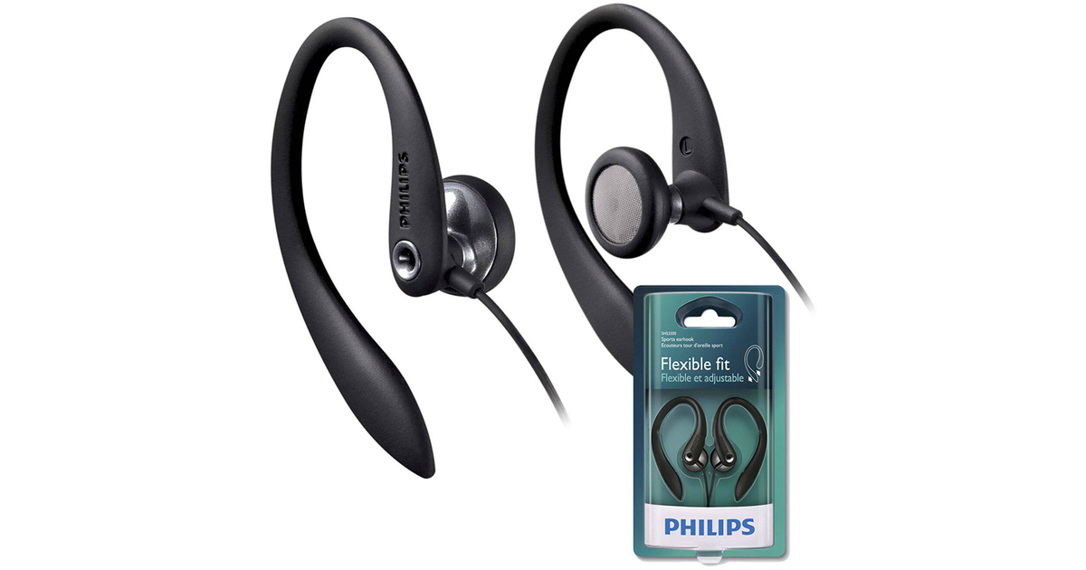 Philips SHS3300 Sports Earhook - Black (SHS3300BK) | SoloTodo.cl