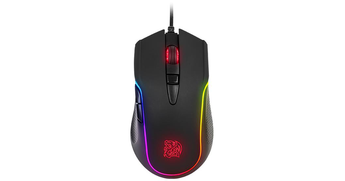 Tt eSPORTS Neros RGB Gaming Mouse (EMO-NRR-WDOTBK-01) | SoloTodo.cl